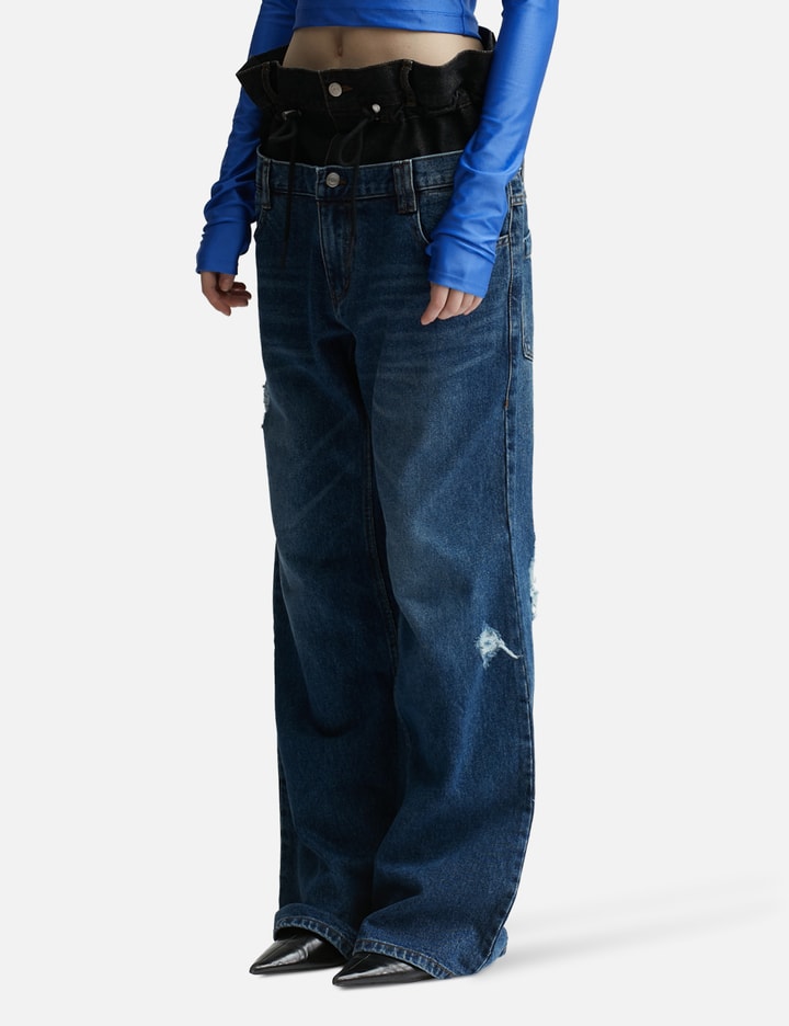 Andersson Bell - Celina String Double Waist Jeans | HBX