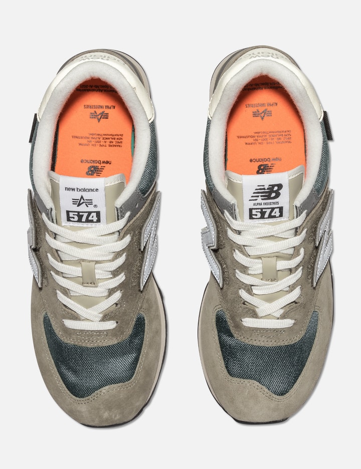 New Balance - NEW BALANCE X ALPHA INDUSTRIES 574 TRAINERS | HBX