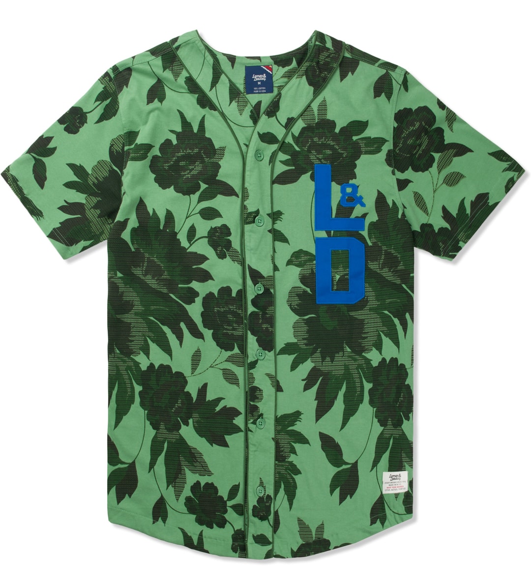 Lemar & Dauley - Green Upper West Baseball Jersey | HBX