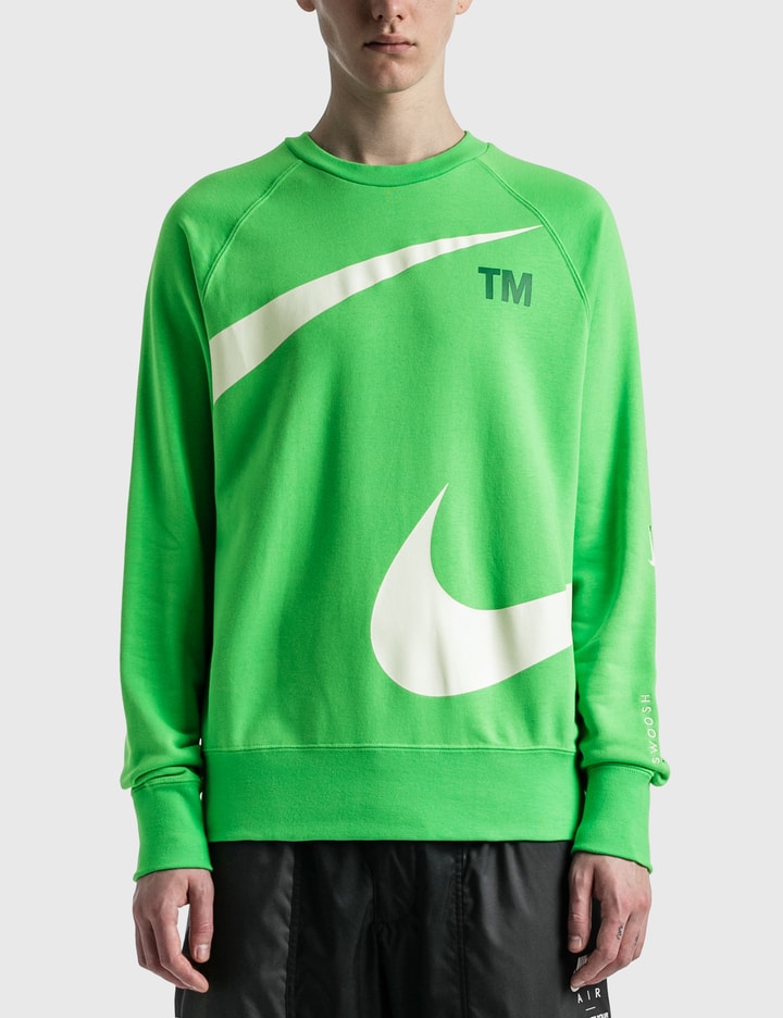 Nike - Nike Sportswear Swoosh FT Sweatshirt | HBX - Globally Curated ...