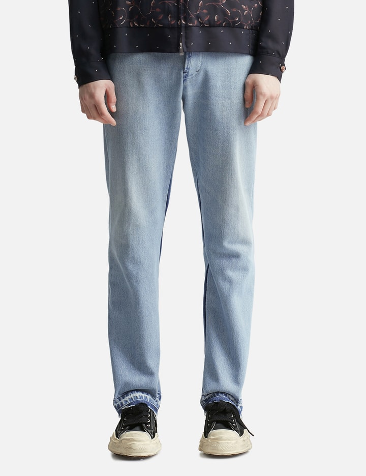 Seven by seven - REWORK DENIM TROUSERS | HBX