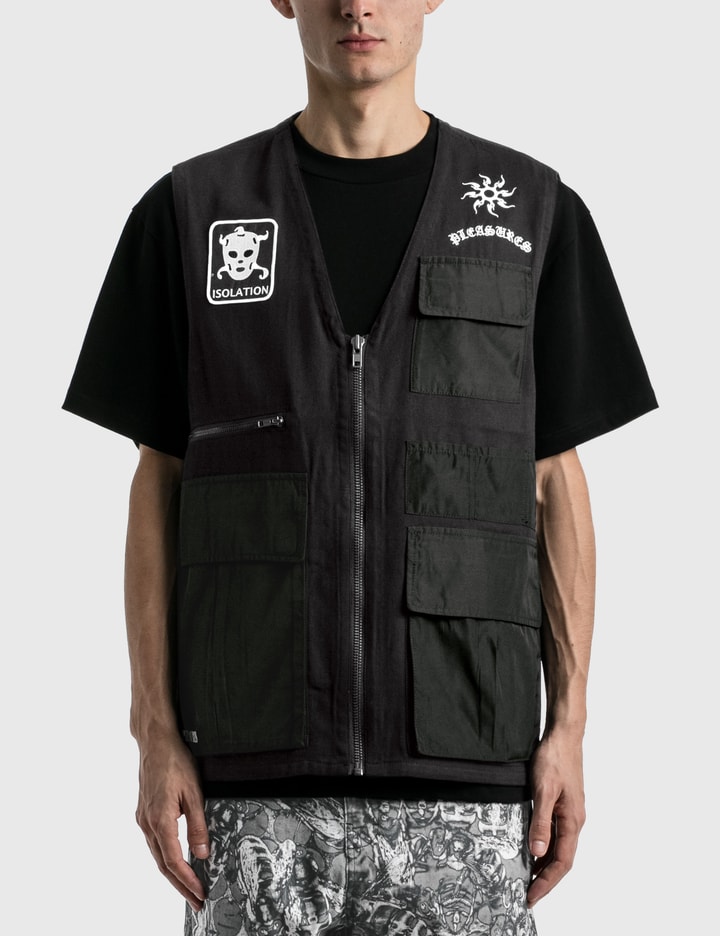 Pleasures - Strike Vest | HBX - Globally Curated Fashion and Lifestyle ...