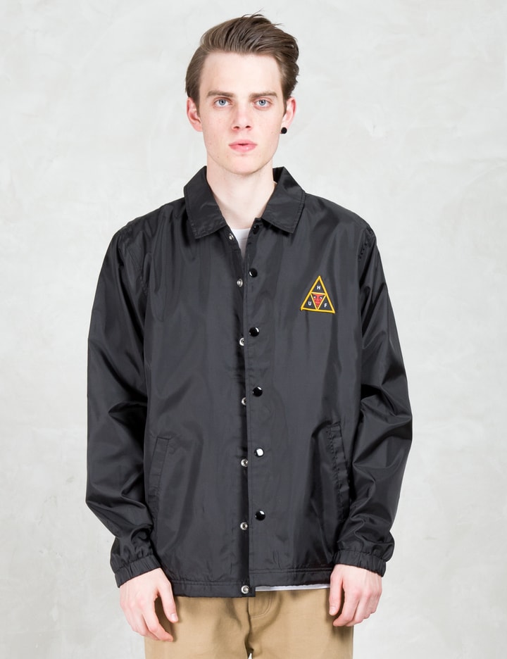 Huf - Huf x Obey Coaches Jacket | HBX - Globally Curated Fashion and ...