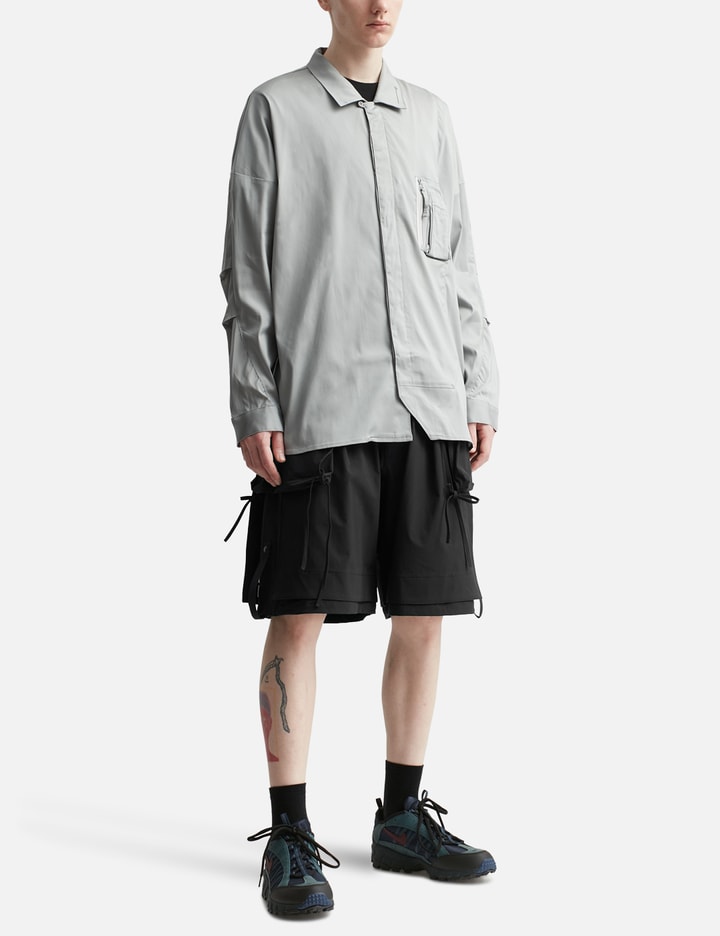 GOOPiMADE - GOOPiMADE x Acrypsis (A).09G - “DUET” Variable-Zip Shirt | HBX
