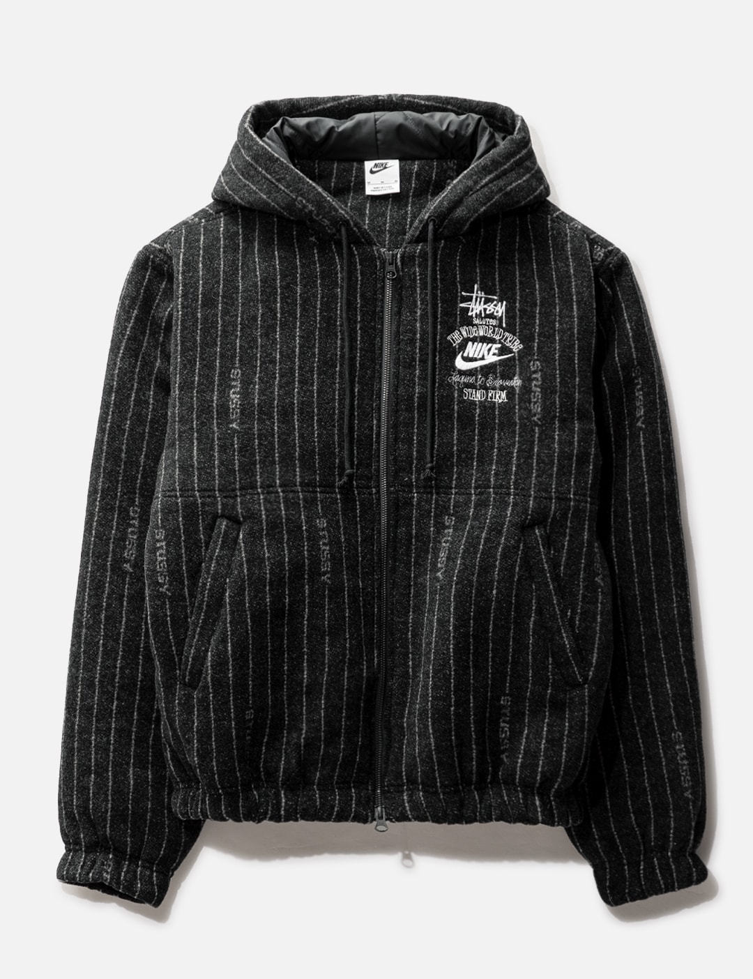 Nike - Nike x Stüssy Stripe Wool Jacket | HBX