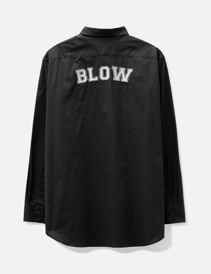 Raf Simons - RAF SIMONS EMBROIDERY LONG SLEEVES SHIRT | HBX