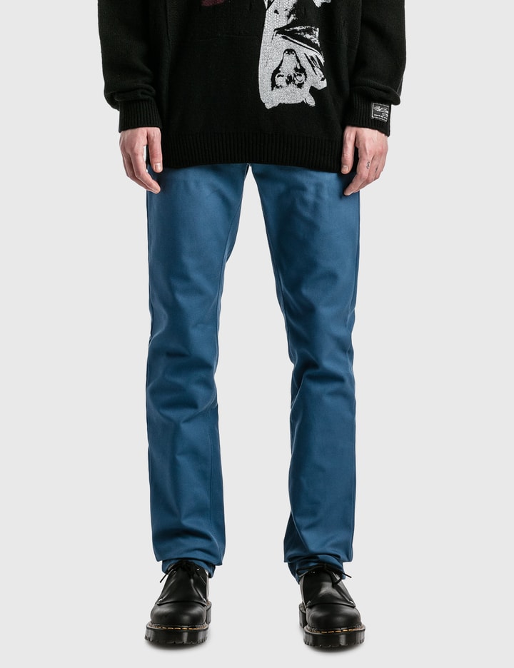 Raf Simons - Slim Fit Denim Pants | HBX - Globally Curated Fashion and ...