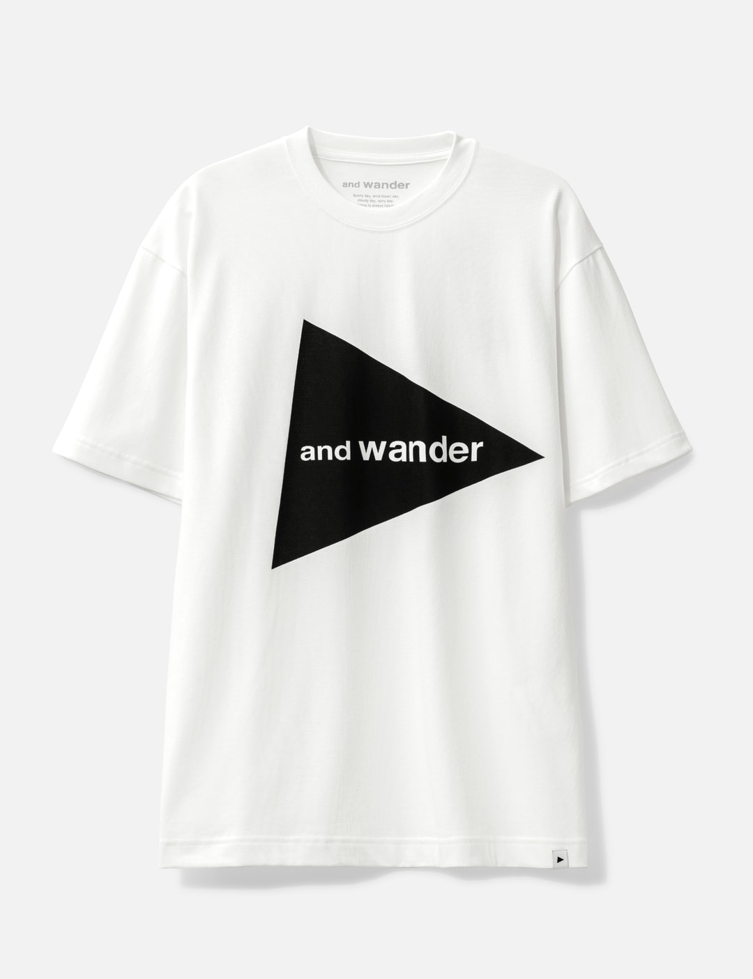 and wander - and wander Logo Short Sleeve T-shirt | HBX