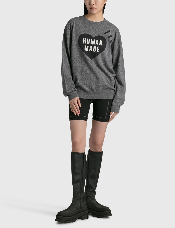 Human Made - Heart Knit Sweater | HBX - Globally Curated Fashion and ...