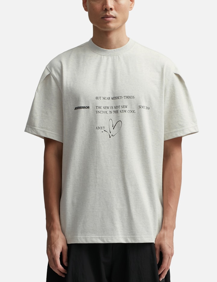 Ader Error - ARTWORK T-SHIRT | HBX - Globally Curated Fashion and ...
