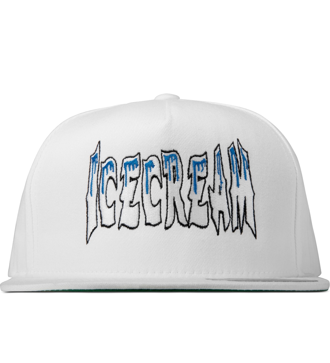Icecream - White Cold Ice Logo Cap | HBX - Globally Curated Fashion and ...