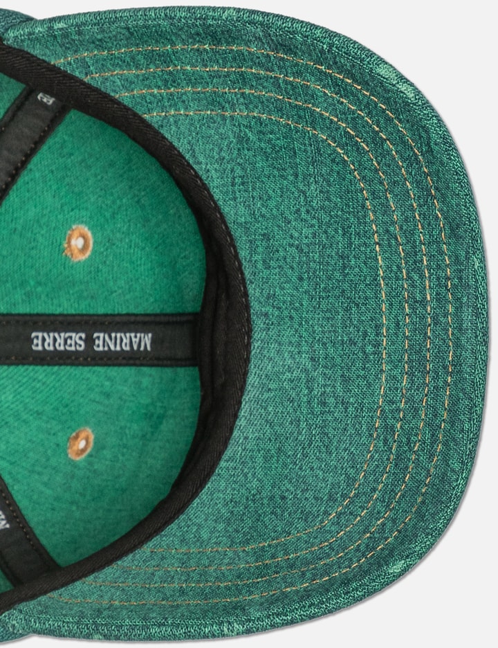Marine Serre - DENIM MOONOGRAM BELL CAP | HBX - HYPEBEAST 為您搜羅全球潮流時尚品牌