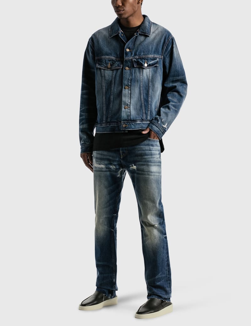 Fear of God - Denim Trucker Jacket | HBX - Globally Curated Fear of God - Denim Trucker Jacket | HBX - Globally Curated