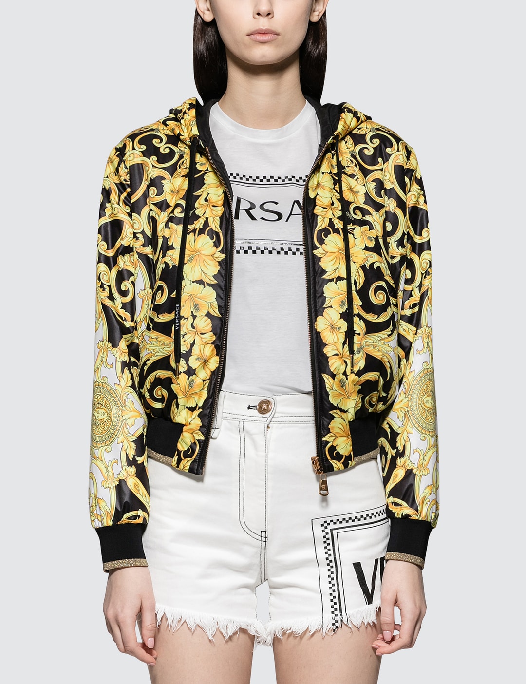 Versace - Reversible Medusa Barroco Zip Jacket | HBX - Globally Curated ...
