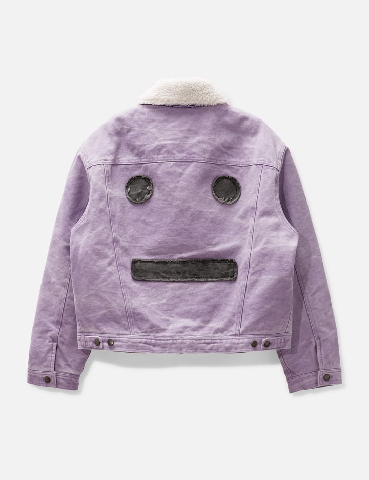 Acne Studios - Face Logo Canvas Jacket | HBX - Globally Curated Fashion ...