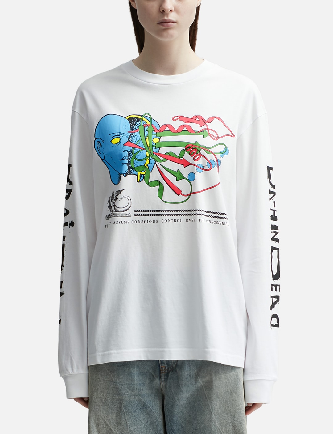 Brain Dead - Conscious Control Long Sleeve T-Shirt | HBX - HYPEBEAST 為您 ...