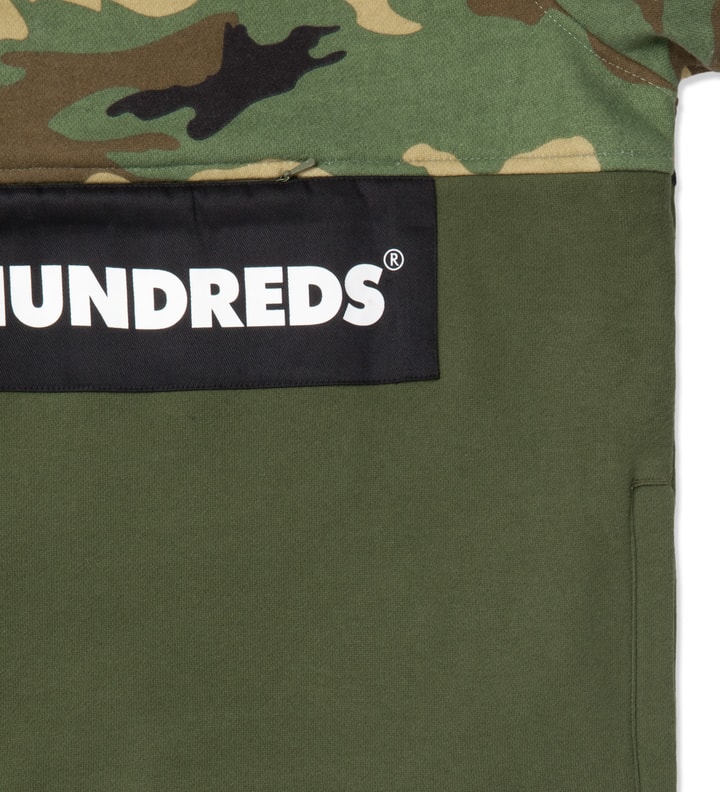 The Hundreds - Camo Dime Half-zip Sweater | HBX - Globally Curated ...