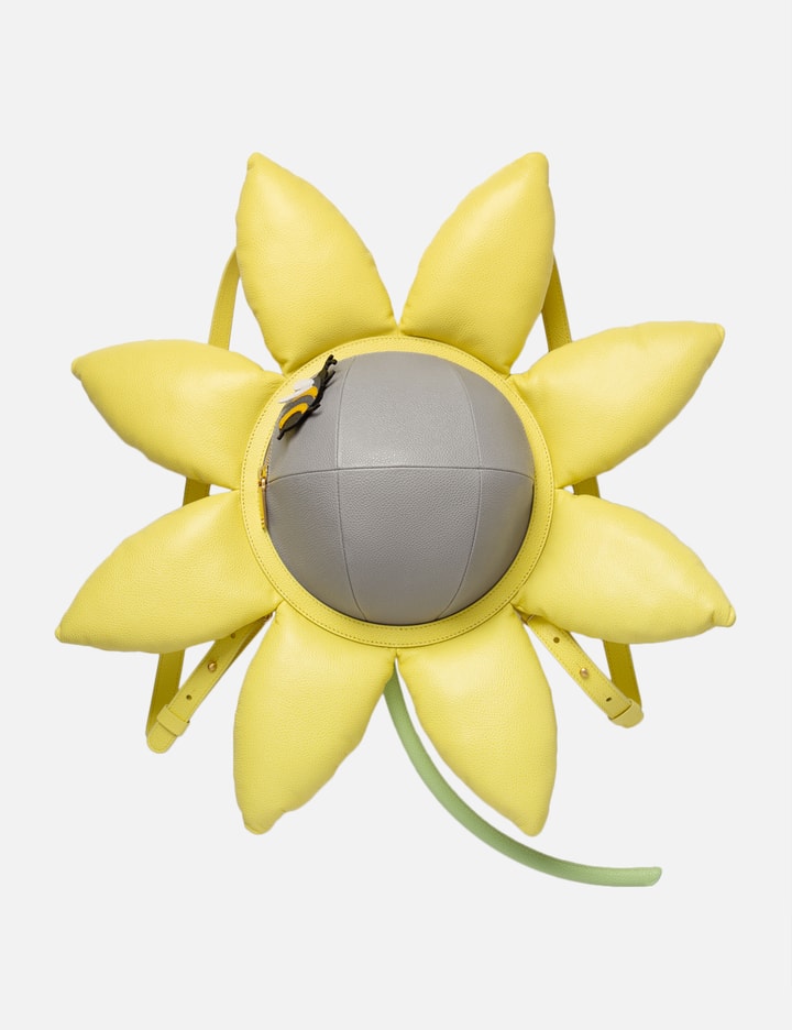 Thom Browne - Pebble Grain Leather Flower Backpack | HBX - HYPEBEAST 為您 ...