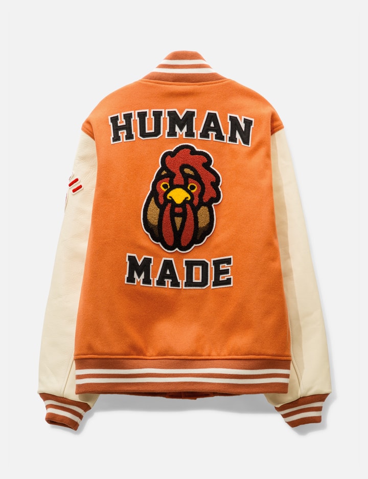 Human Made - One By Penfolds Varsity Jacket #4 | HBX - Globally Curated ...