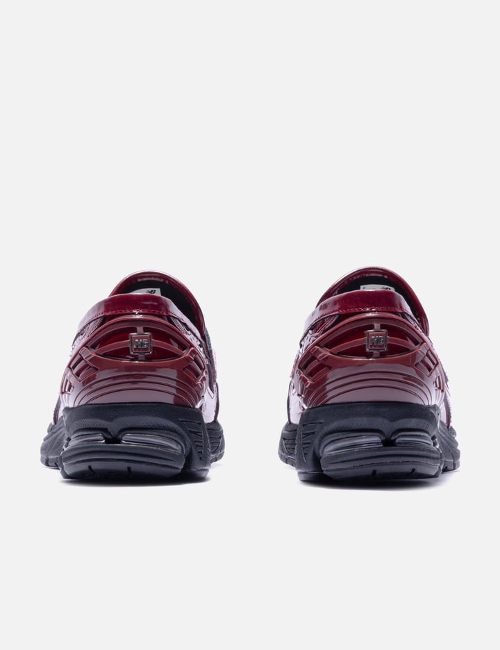 New Balance 1906L - Red leather slip-on with ABZORB heel pods | HBX