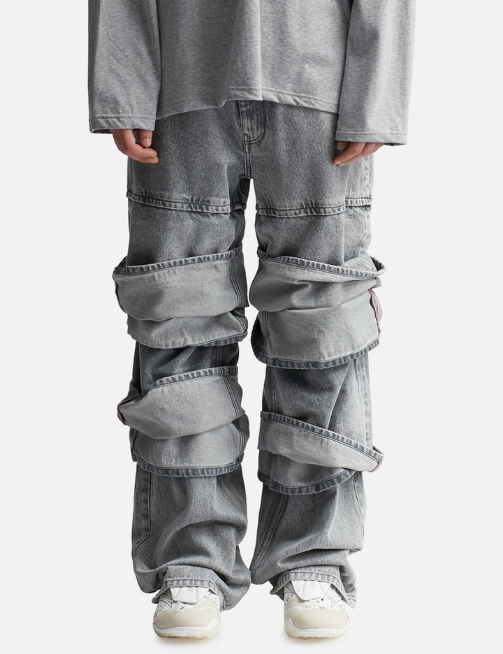 Y/PROJECT - Multi Cuff Jeans | HBX