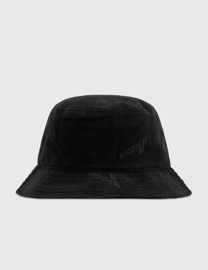 We11done - Velvet Logo Bucket Hat | HBX - Globally Curated Fashion and ...