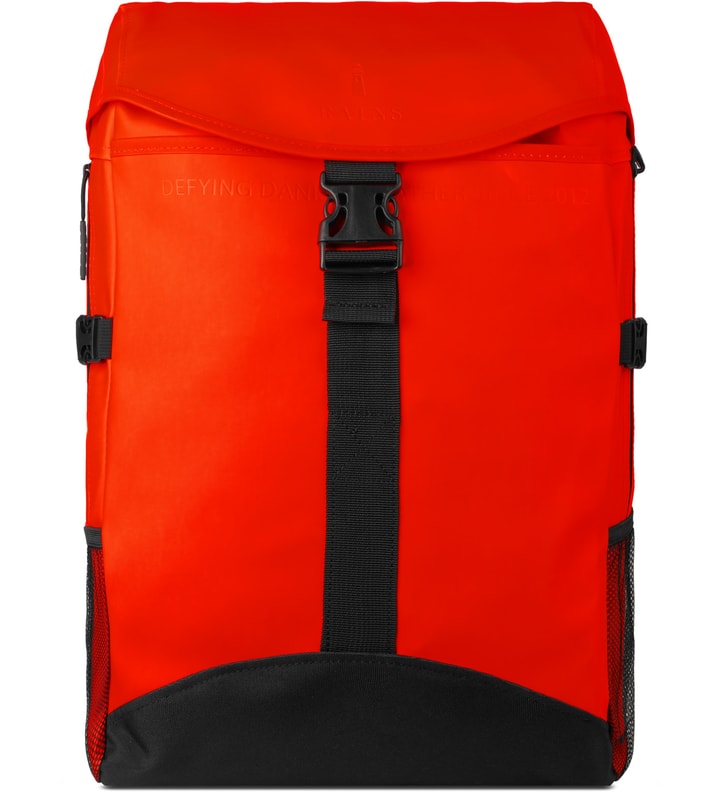 Rains - Orange Runner Backpack | HBX - Globally Curated Fashion and ...