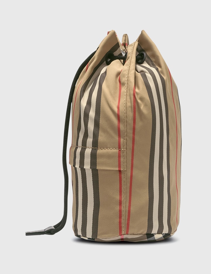 Burberry - Icon Stripe ECONYL® Drawcord Pouch | HBX - Globally Curated ...