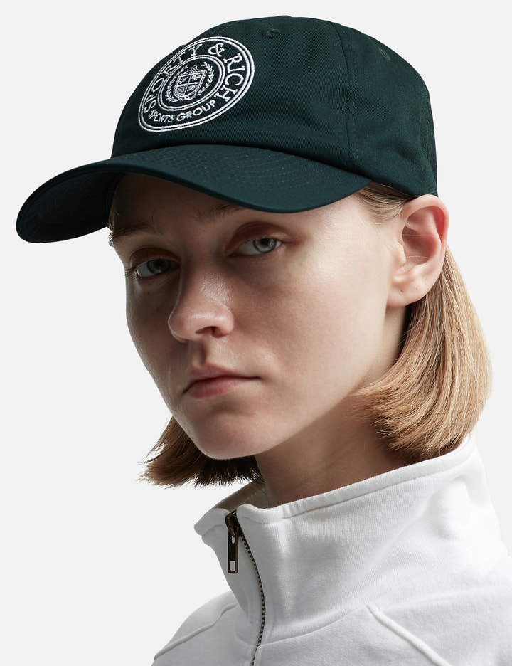 Sporty & Rich - Connecticut Crest Hat | HBX - Globally Curated Fashion ...
