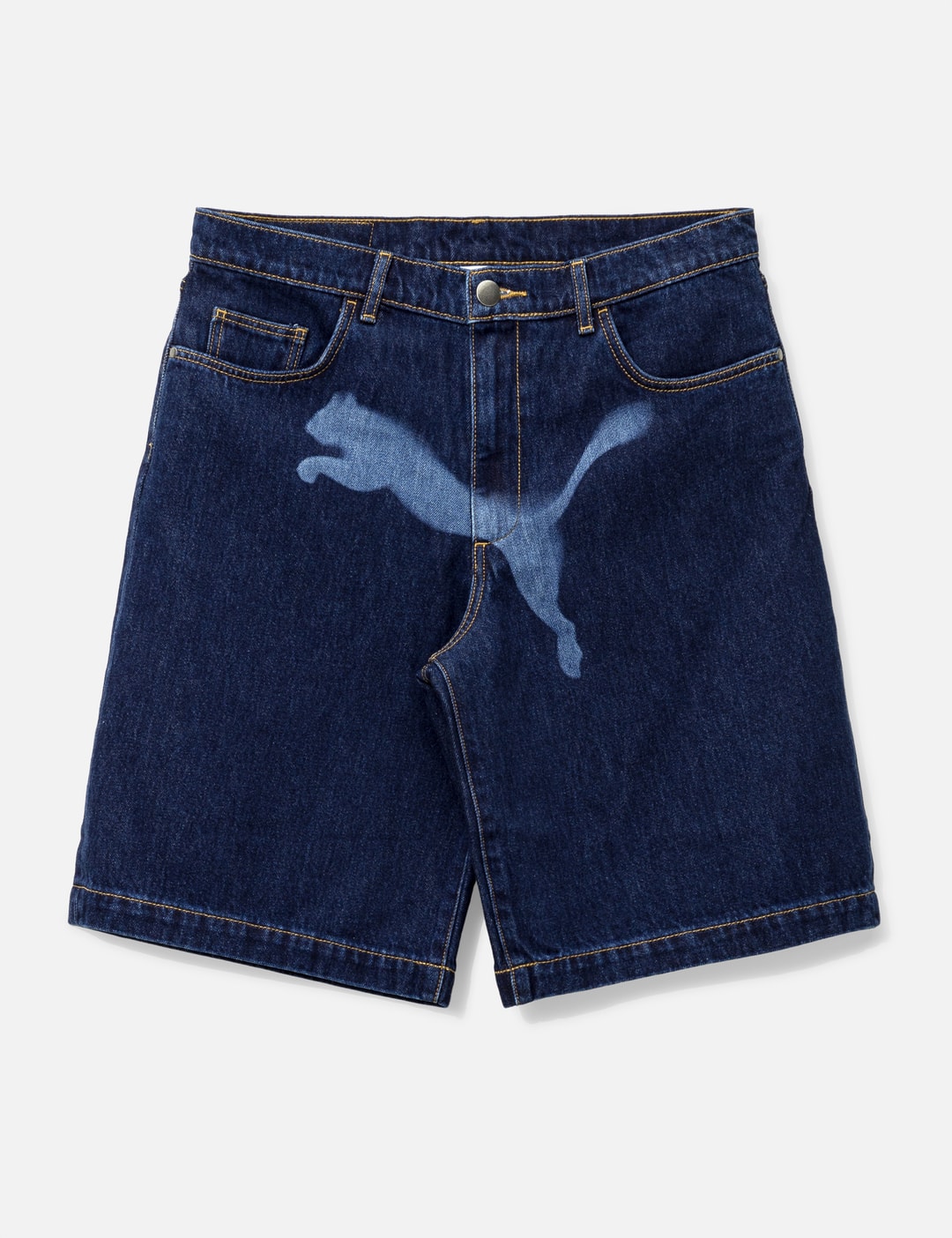 Puma - PUMA X A$AP ROCKY Denim Short | HBX - Globally Curated Fashion ...