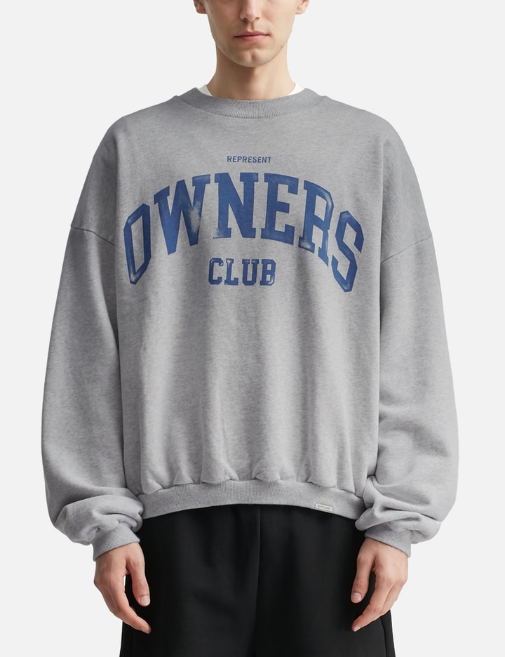 Represent Represent Owners Club Sweater - 380gsm oversized crewneck in ...