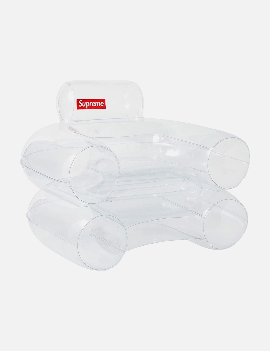 Supreme Inflatable Chair - Clear inflatable chair in good condition ...