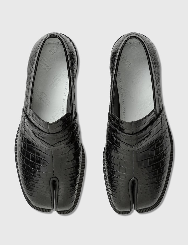 Maison Margiela - Tabi Loafer In Croc | HBX - Globally Curated Fashion ...