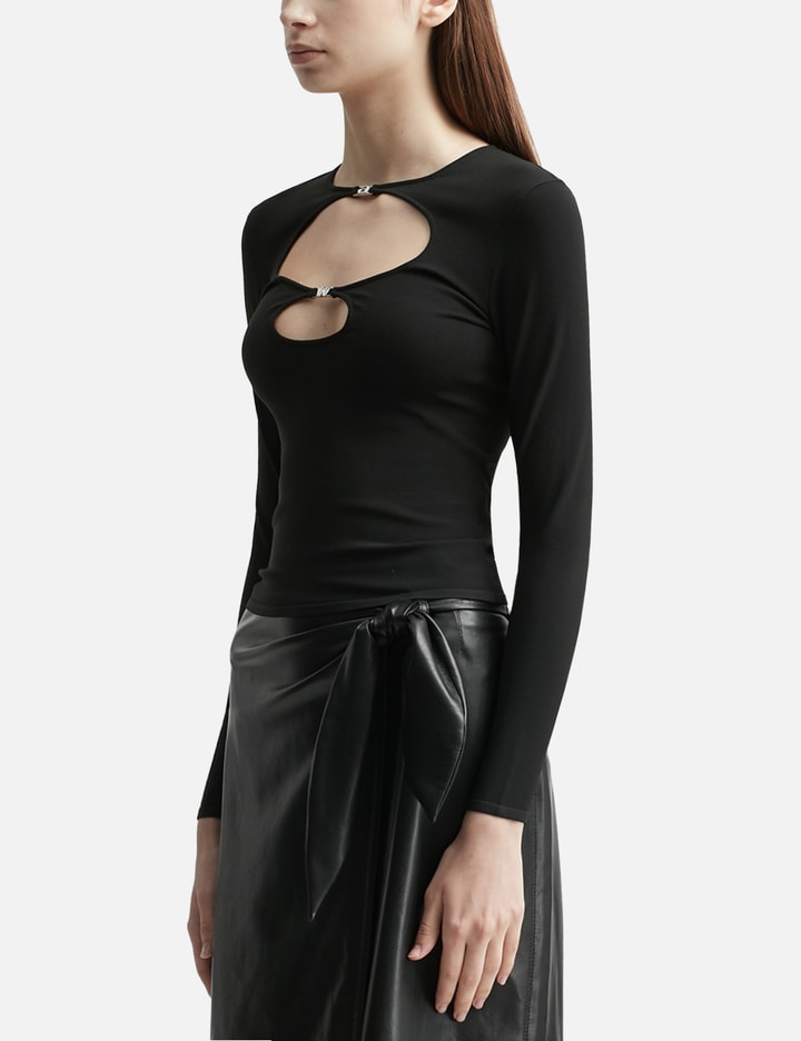 T By Alexander Wang - Crewneck Cut Out Top | HBX - Globally Curated ...