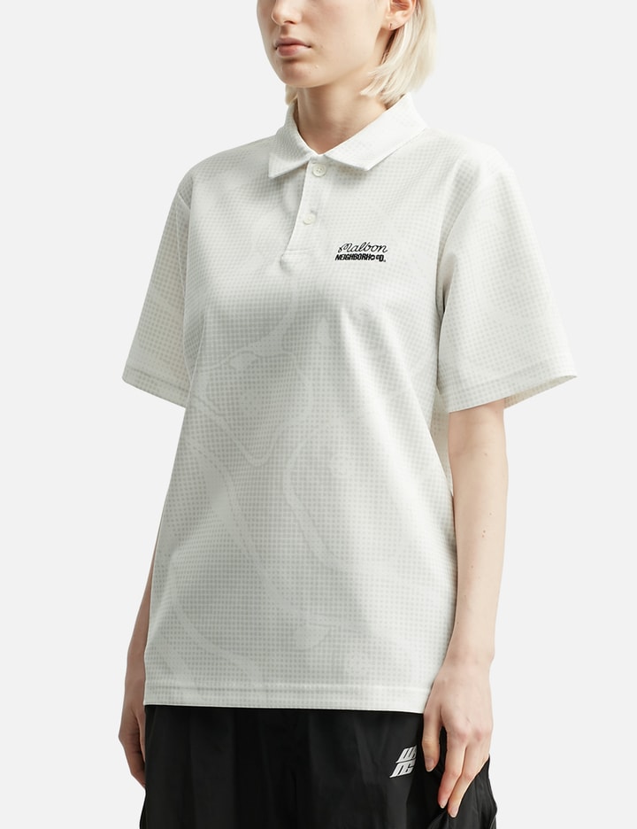 NEIGHBORHOOD - NH x Malbon Golf . Course Camo Pattern Polo Short Sleeve ...