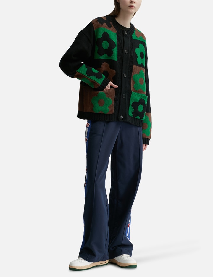 Kenzo - 'boke Flower Checkerboard' Cardigan | HBX - Globally Curated Fashion and Lifestyle by ...