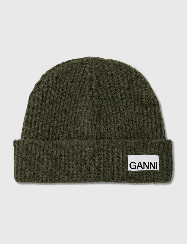 Ganni - Recycled Wool Knit Beanie | HBX
