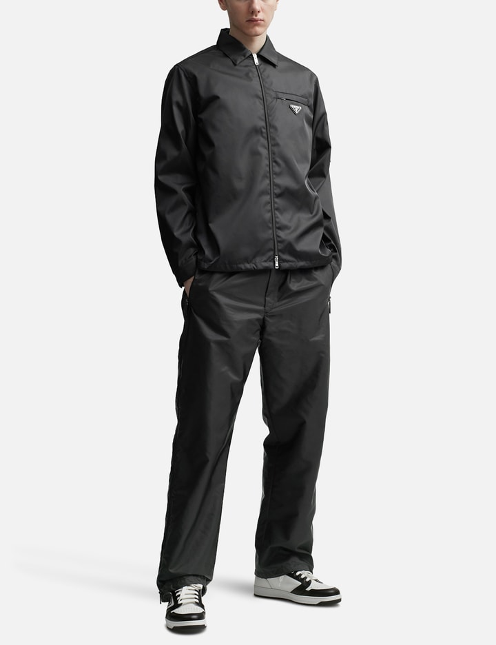 Prada - RE-NYLON ZIP UP SHIRT JACKET | HBX