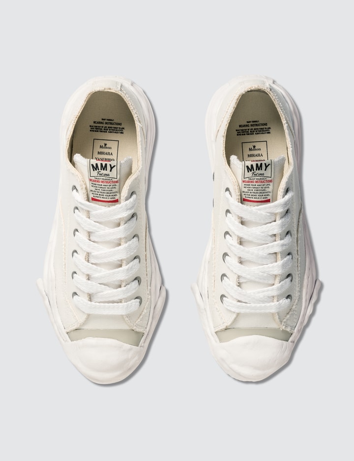Maison Mihara Yasuhiro - Original Sole Toe Cap Low Canvas Sneaker | HBX ...