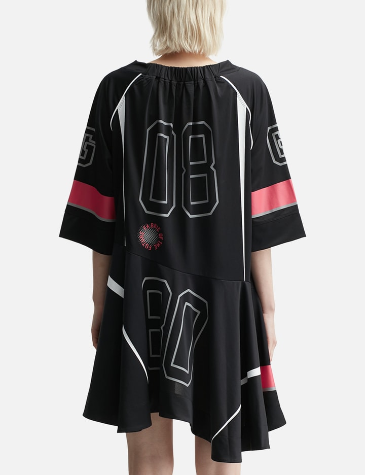 Ganni - Future Mesh Oversized Mini Dress | HBX
