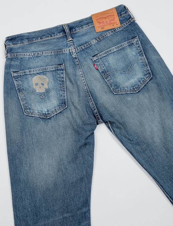 Levi's - 501 Levi's Original Fit Skull | HBX - Globally Curated Fashion ...