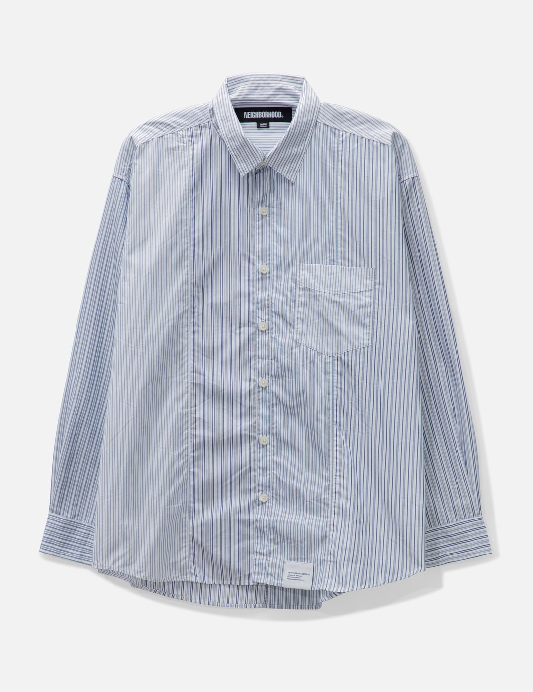 NEIGHBORHOOD - Long Sleeve Stripe Shirt | HBX