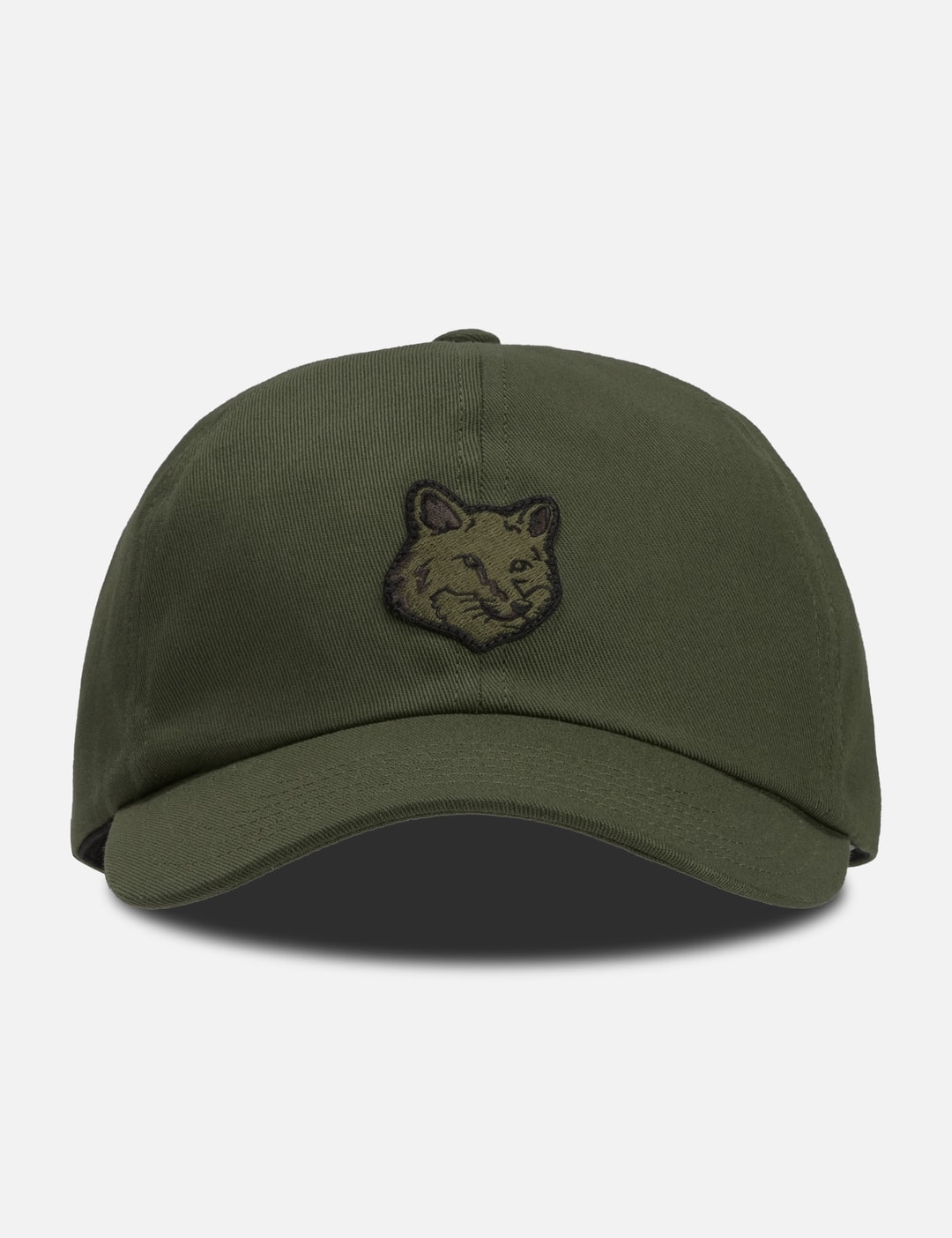 Maison Kitsuné - Bold Fox Head Patch 6P Cap | HBX - Globally Curated ...