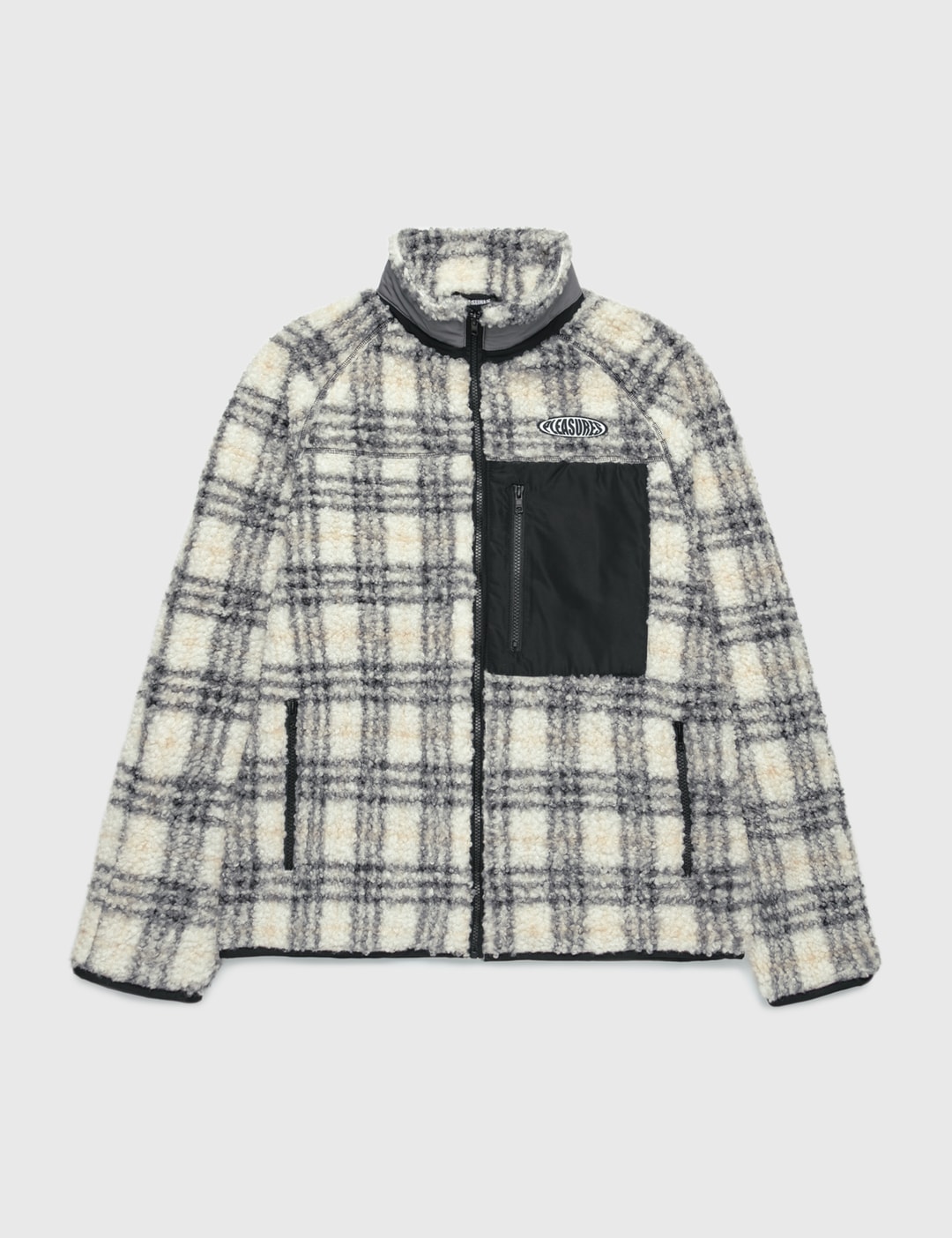 Pleasures - Wraith Fleece Jacket | HBX - Globally Curated Fashion and ...