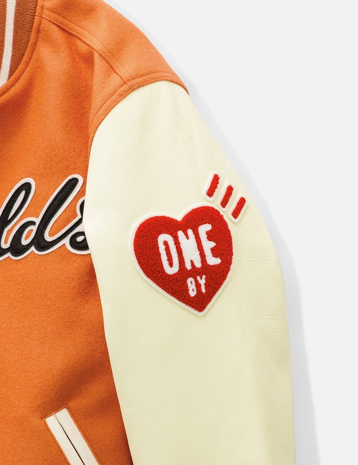 Human Made - One By Penfolds Varsity Jacket #4 | HBX - Globally Curated ...