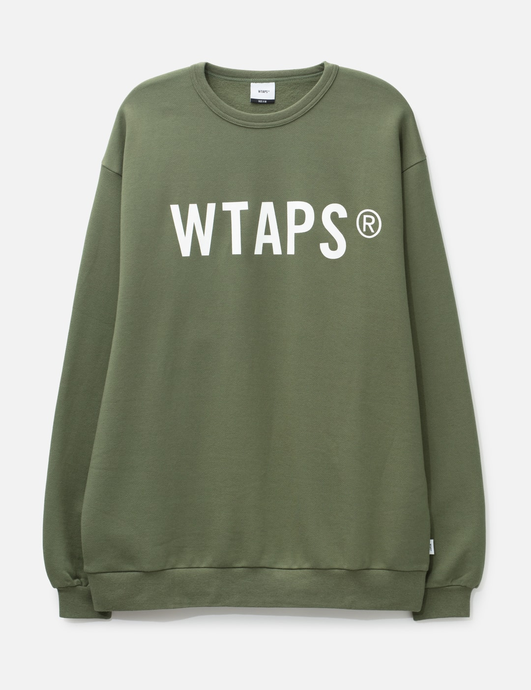 WTAPS WTVUA Crewneck - 全新迷彩圓領衛衣，100%純棉、附原廠吊牌，街頭風經典單品 | HBX