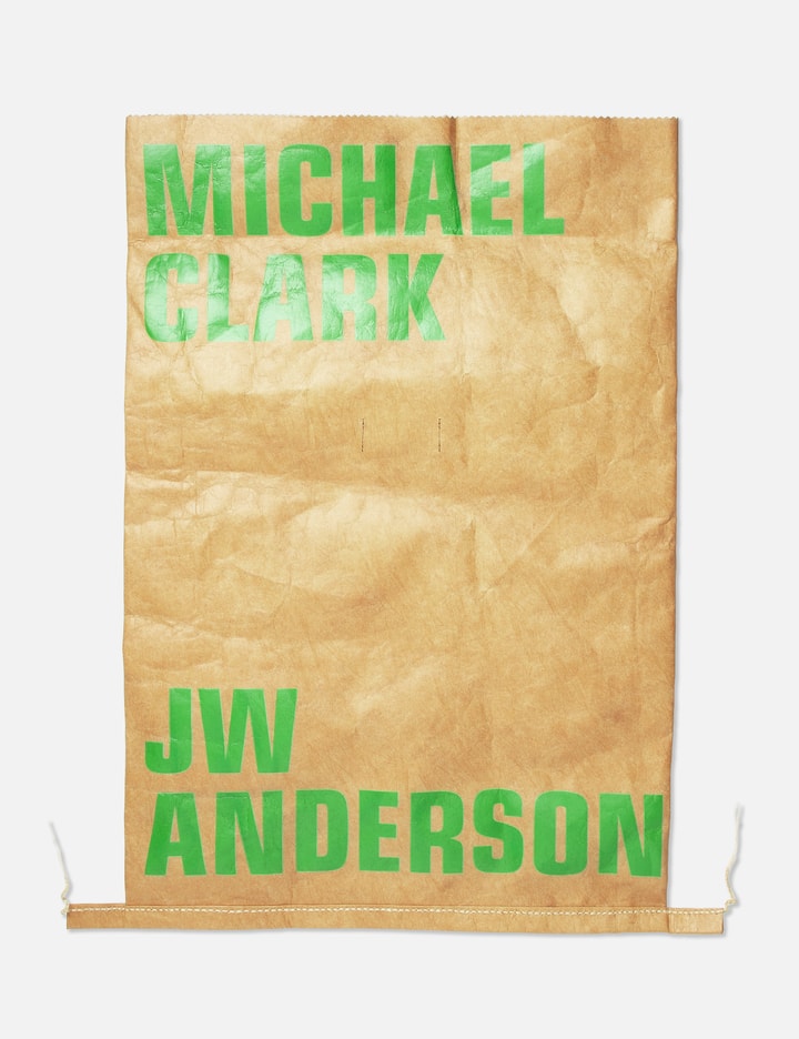 JW Anderson - JW Anderson X Michael Clark PRINTED OVERSIZED CLUTCH BAG ...