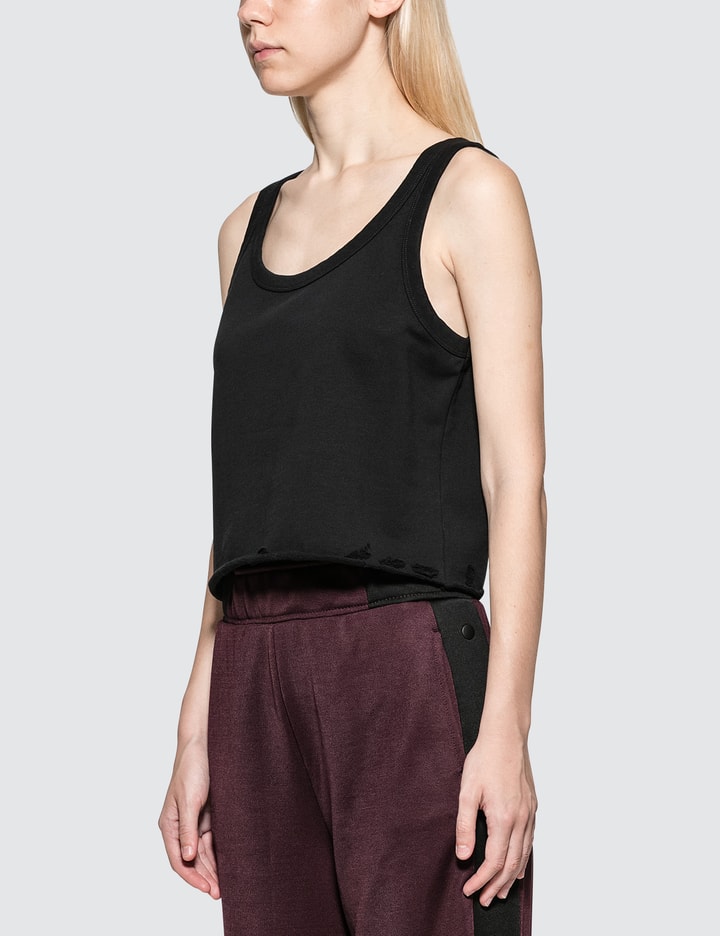 T By Alexander Wang - Dry French Terry Tank With Distressed Hem | HBX