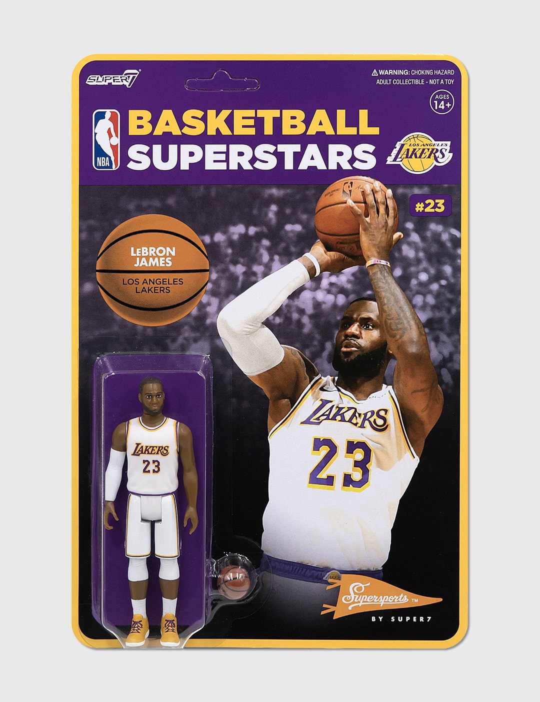 Super 7 - NBA Supersports Figure – LeBron James | HBX