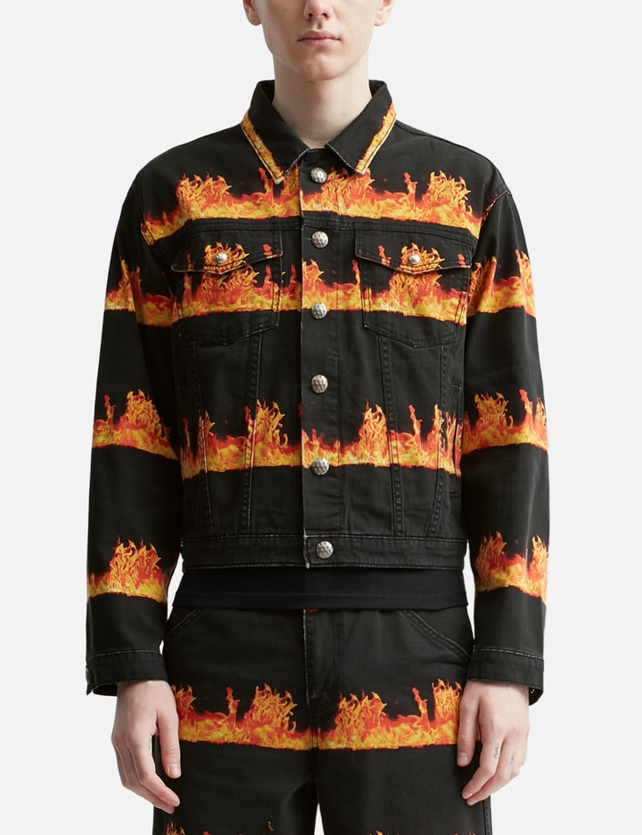 THUG CLUB - CHOPPER FLAME JACKET | HBX - HYPEBEAST 為您搜羅全球潮流時尚品牌